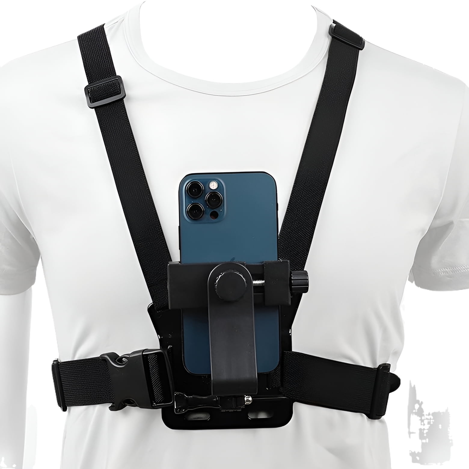 Mobile Phone Chest Strap Mounting Holder First Angle Video Bracket ...