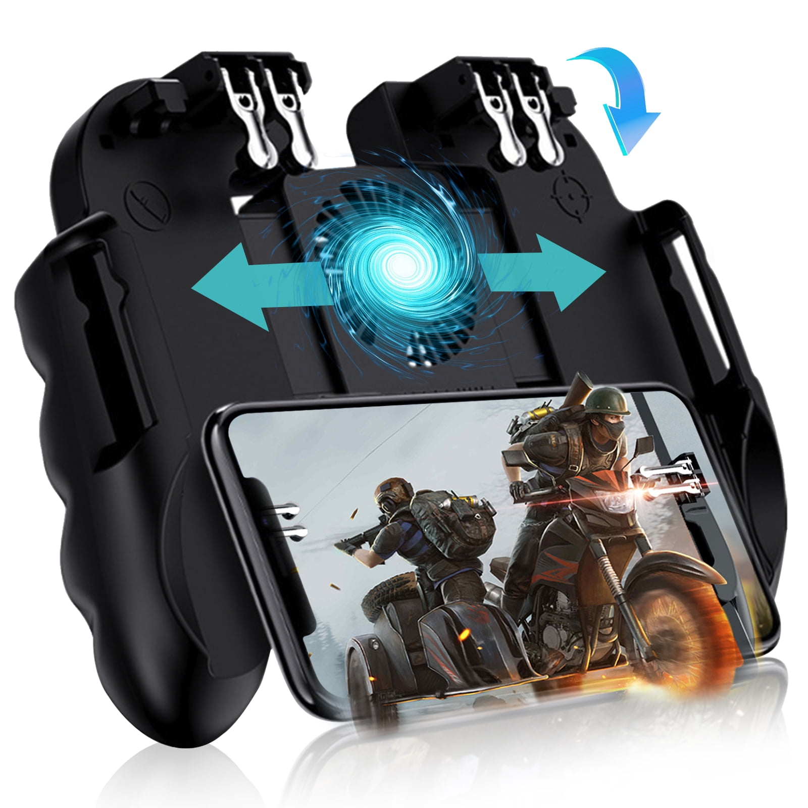 EEEkit 4-Trigger Game Controller with Cooling Fan for 4-6.3 EEEkit 4-Trigger Game Controller with Cooling Fan for 4-6.3