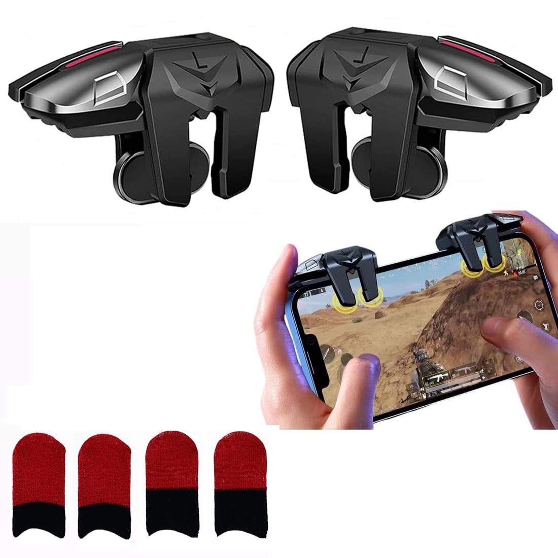 Mobile Phone Game Controller for PUBG/Knives Out/Call of Duty/Rules of ...