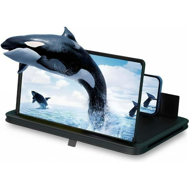 Mobile Phone Magnifier Screen, 2026 HD Foldable Stand & Movie Amplifier ...