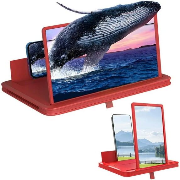Mobile Phone Magnifier Screen, 3D HD Magnifying Projector Screen ...