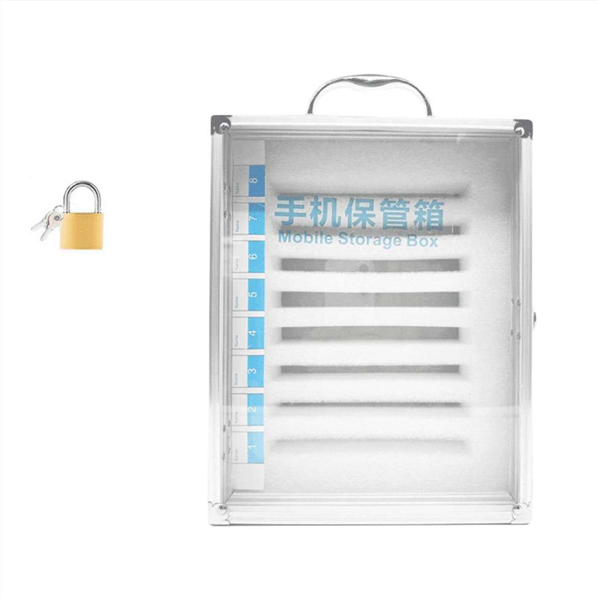 Mobile Phone Rack Classroom, Storage Cabinet,Wall-Mounted Prison,Mobile ...