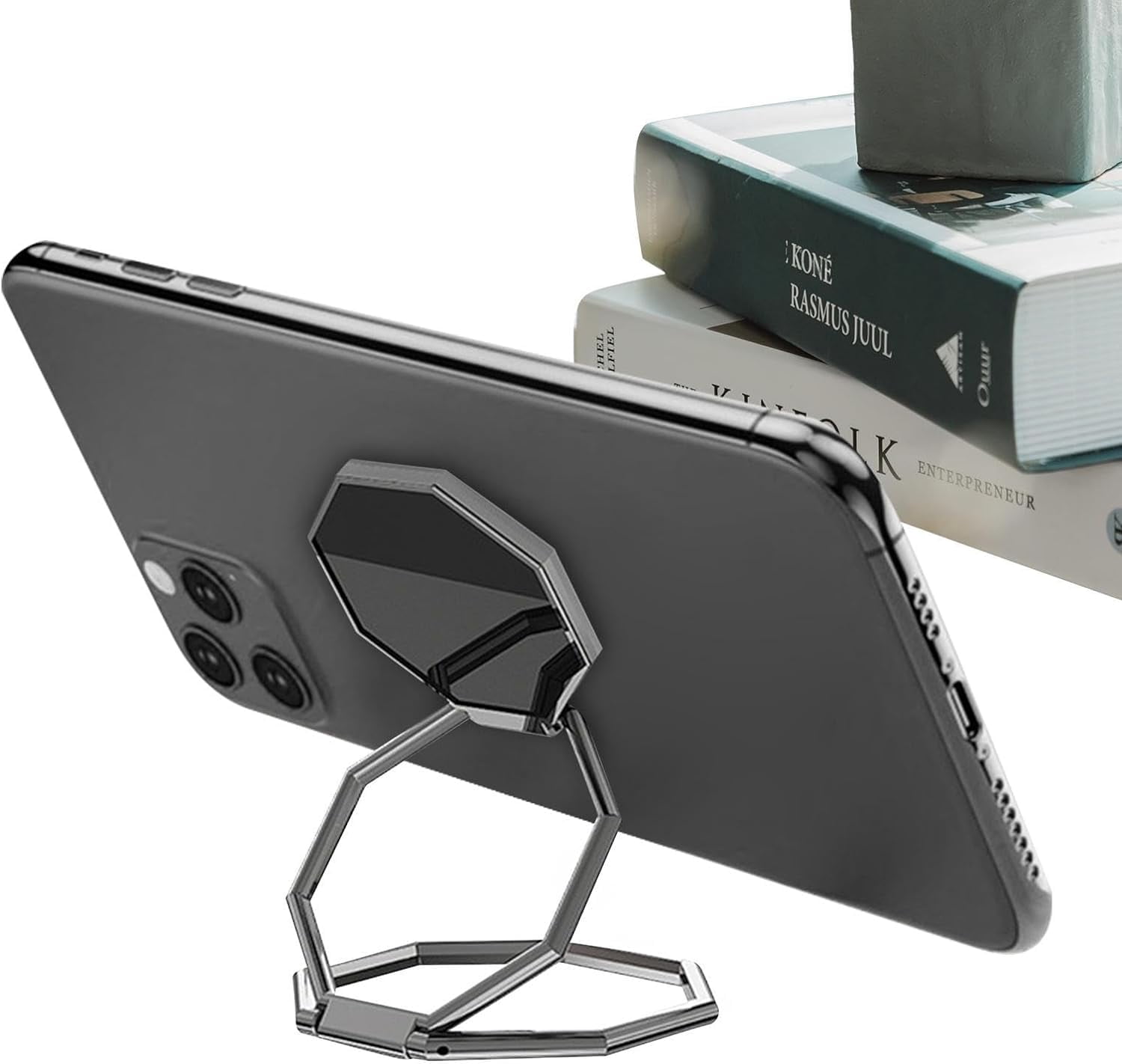 Mobile Phone Ring Holder Grip - 360 Degree Rotation Smartphone Grip ...