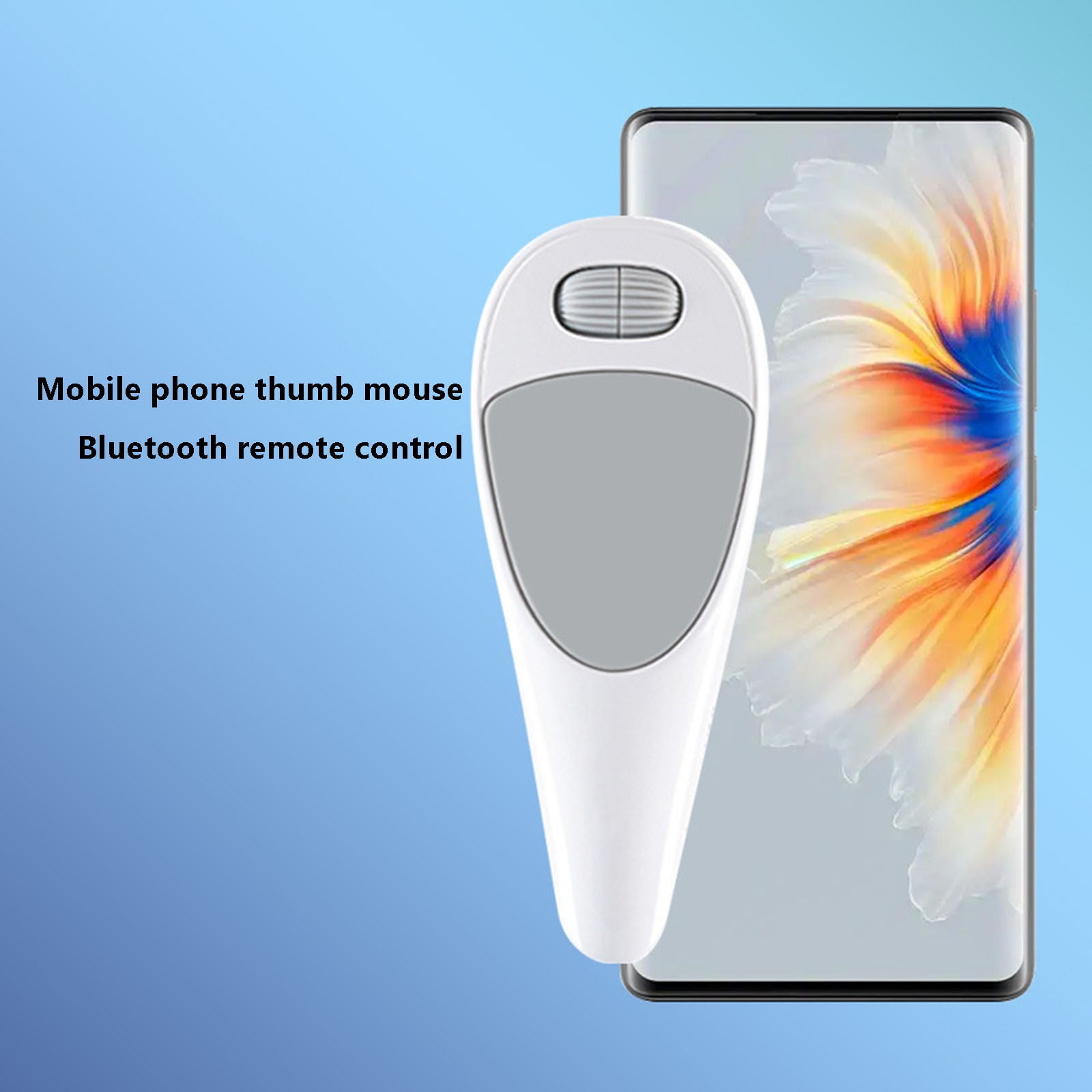 Mobile Phone Thumb Mouse – Bluetooth Remote, Long Standby, for iPhone ...