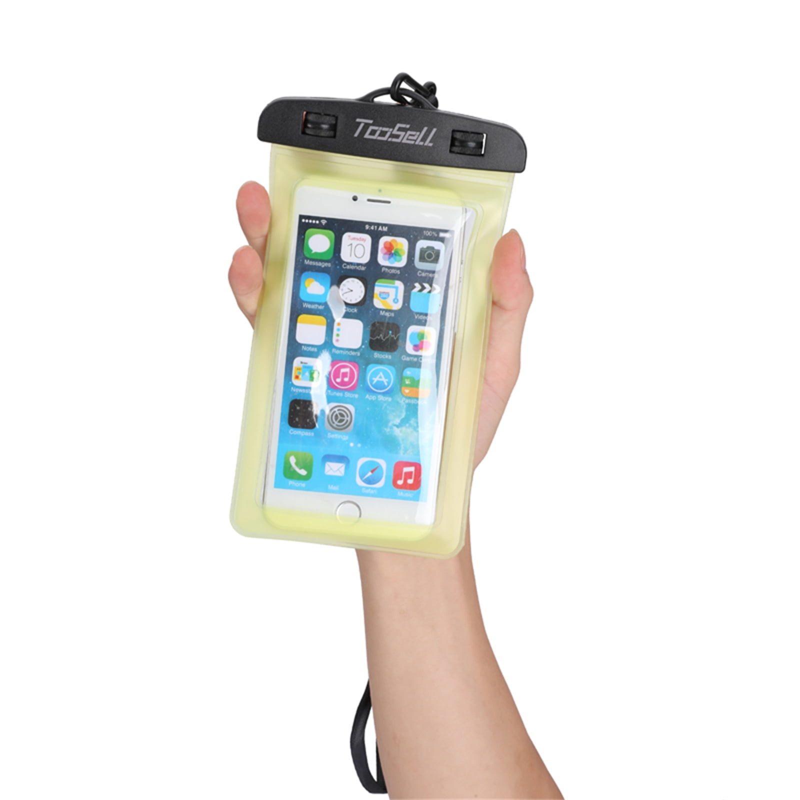 Mobile Phone Waterproof Underwater Case Bag Camara 6.5 inches Phone PVC ...