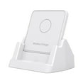 Mobile Phone Wireless Charger, 15W Fast Charging Vertical Charger, Dual ...