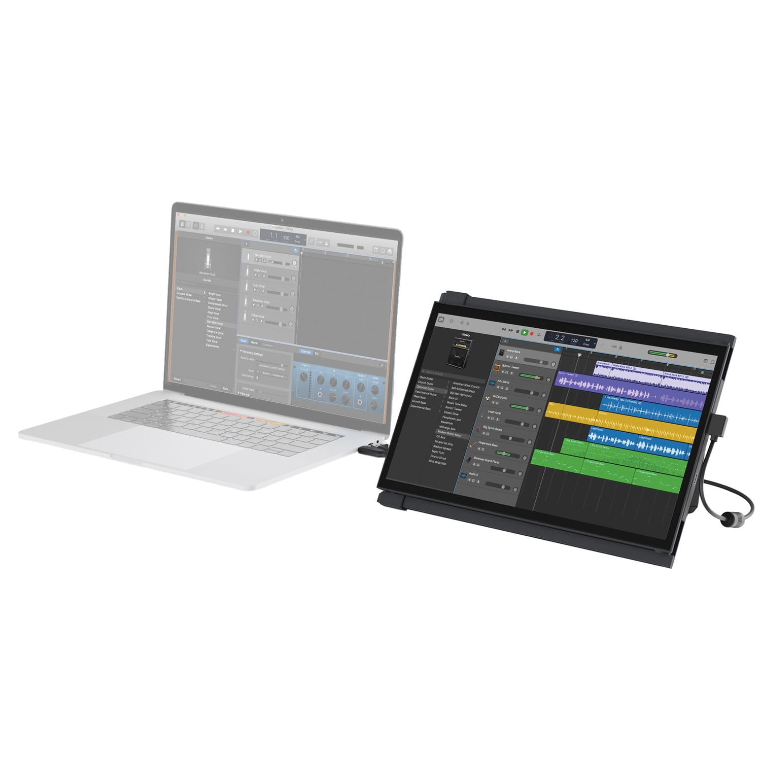 Mobile Pixels Duex Max DS 101-1007G01 14" Class Full HD LCD Monitor - Black - Walmart.com