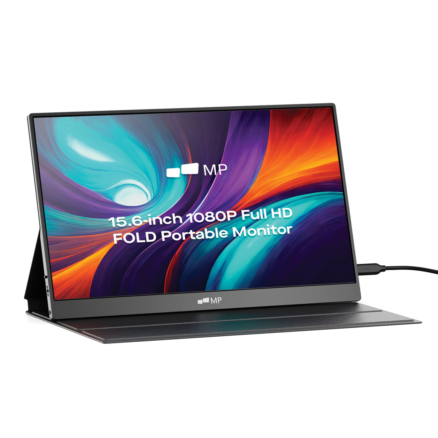 Mobile Pixels Fold 15.6-In. 1080p Monitor, Black, 101-1010P01 - Sansujyuku