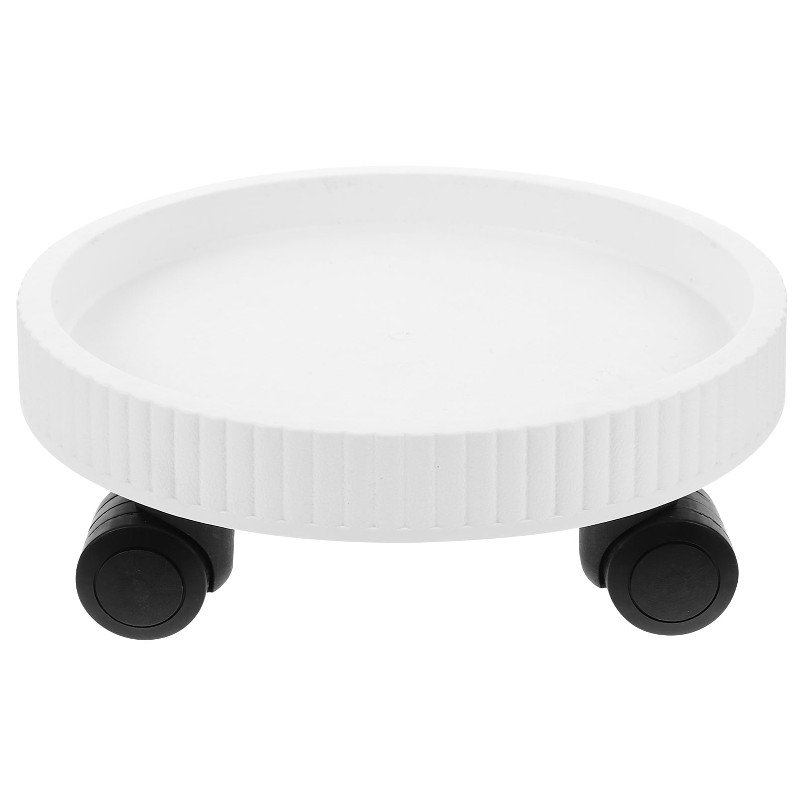 Mobile Pot Base Rolling Plant Tray with Wheels Indoor Pots Cart Large ...