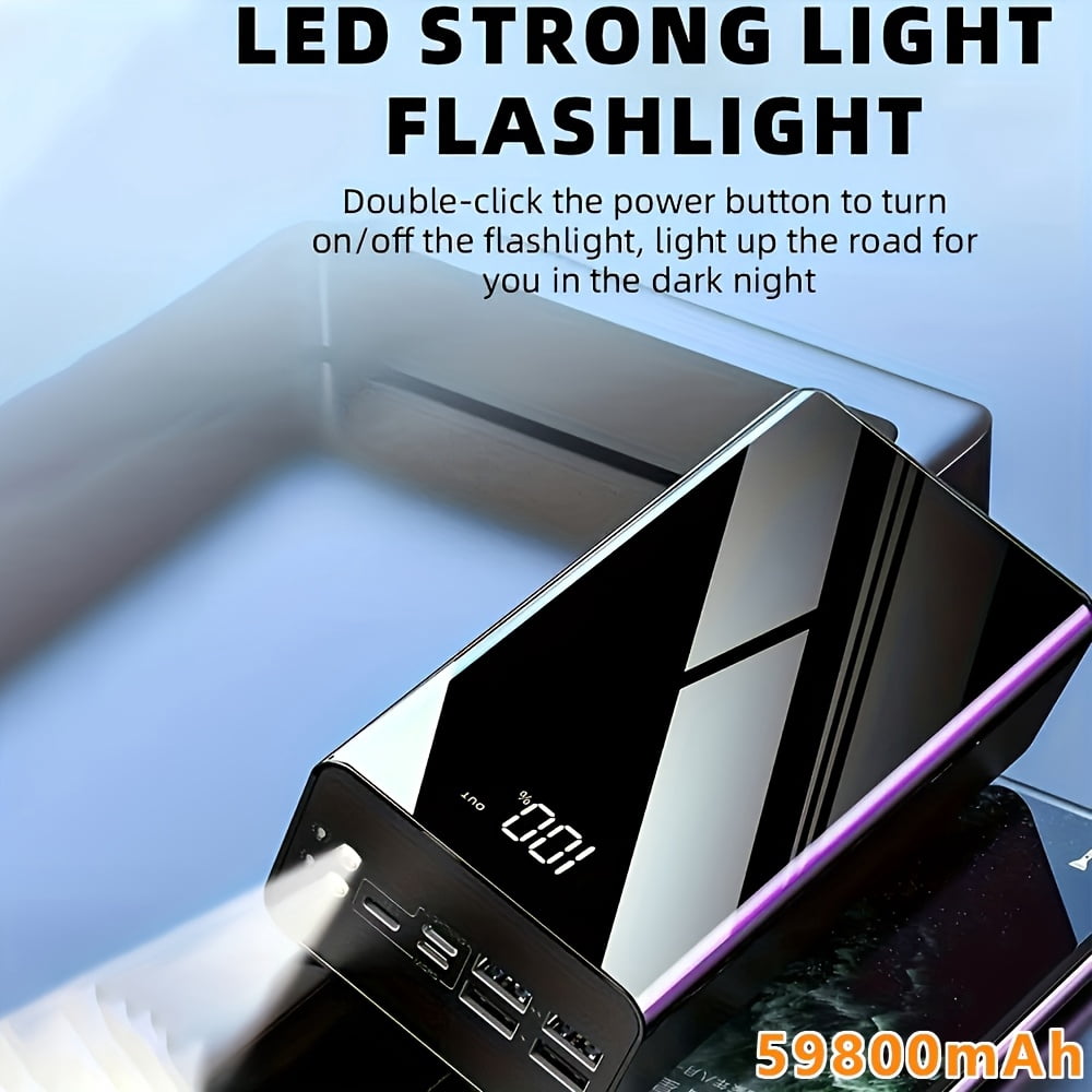 A Mobile Power Bank with a Capacity of 30000Mah/59800Mah That Supports ...