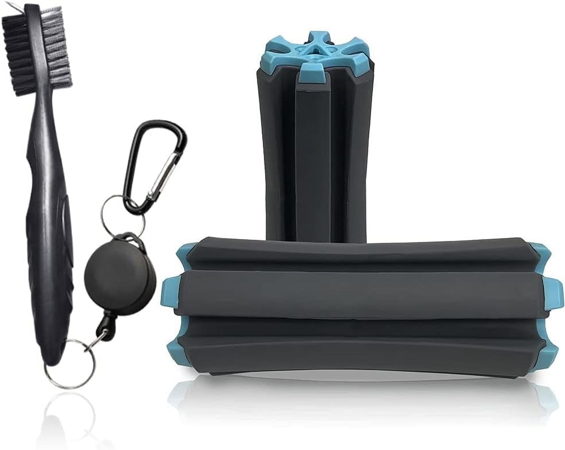 Mobile Pro Shop Golf Club Carrier with Golf Club Brush & Carabiner Clip ...