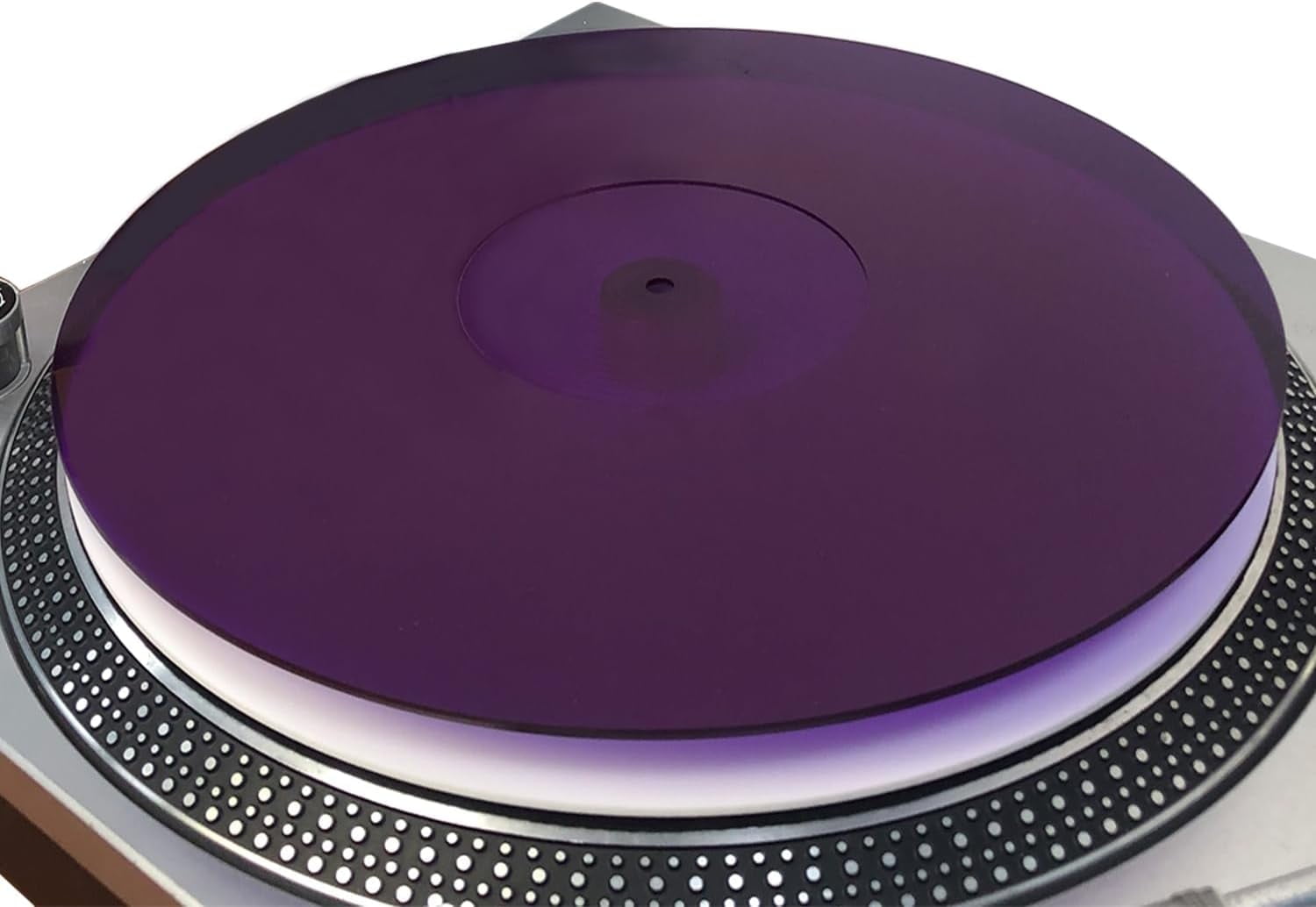 Mobile Pro Shop Purple Acrylic Turntable Mat - Static & Vibration ...