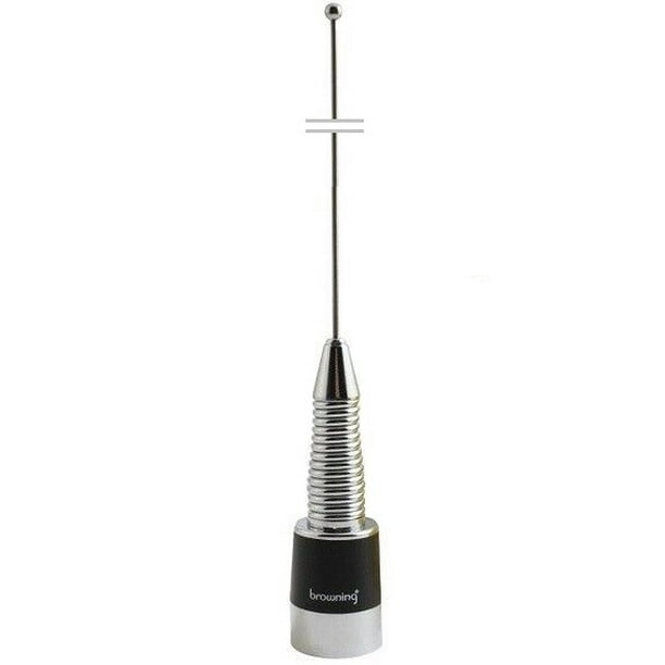 Mobile Radio Antenna Black VHF 145-165 MHz With Spring NMO 2.4 dBd Gain BR168S - Walmart ...