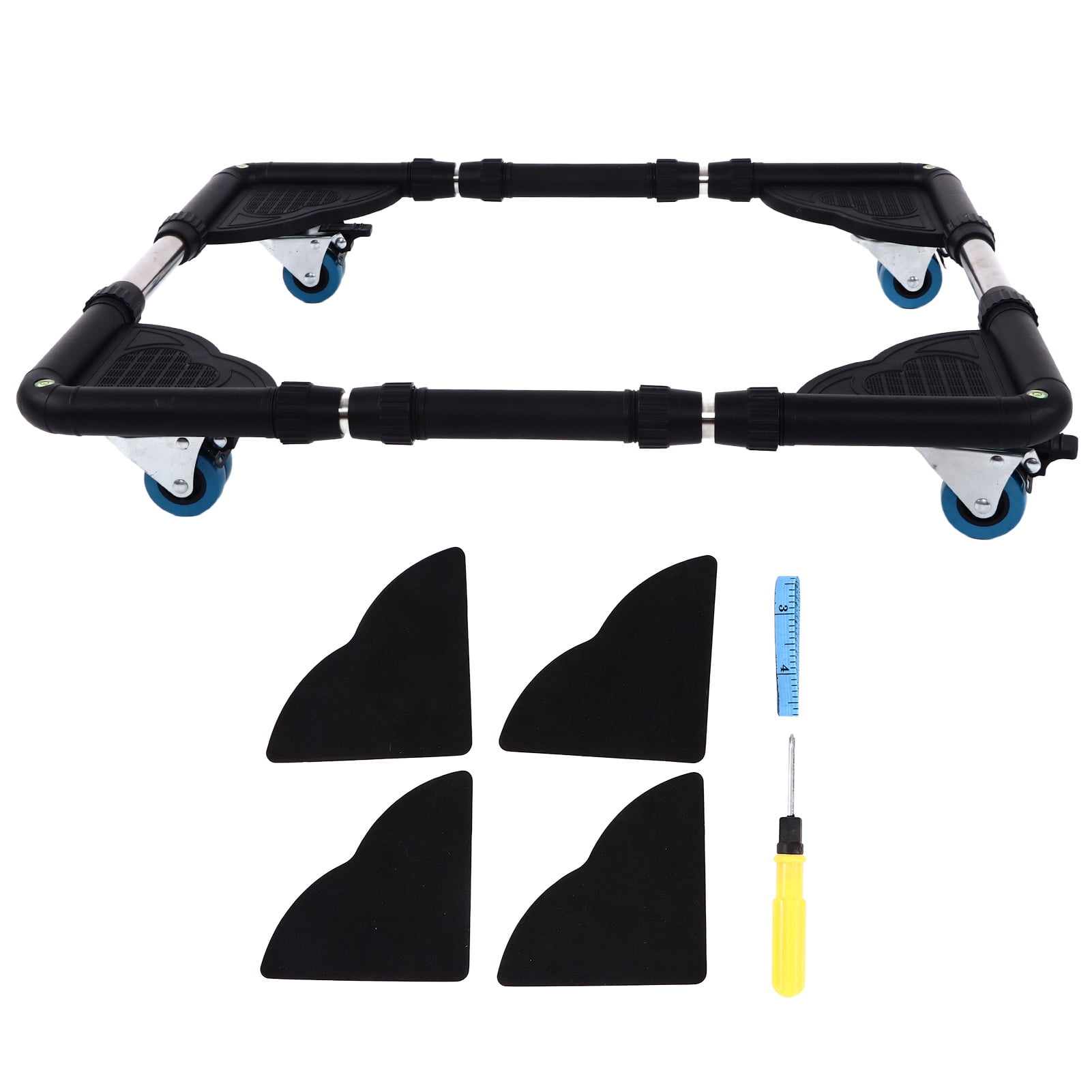 Mobile Roller Adjustable Furniture Dolly Washing Machine Stand Heavy ...