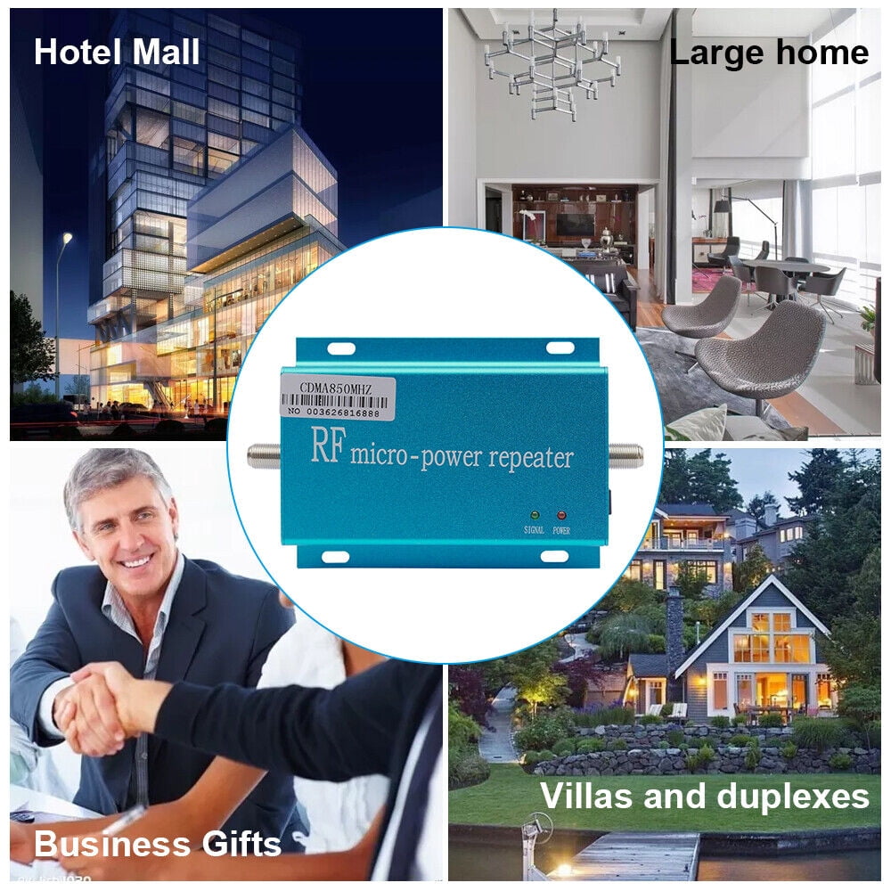 Mobile Signal Repeater Booster Amplifier CDMA850MHz, 2G 3G 4G Cell ...