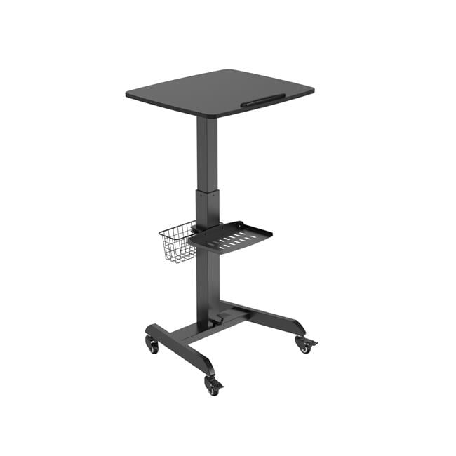 Mobile Sit-Stand Laptop & Podium Cart - Walmart.com