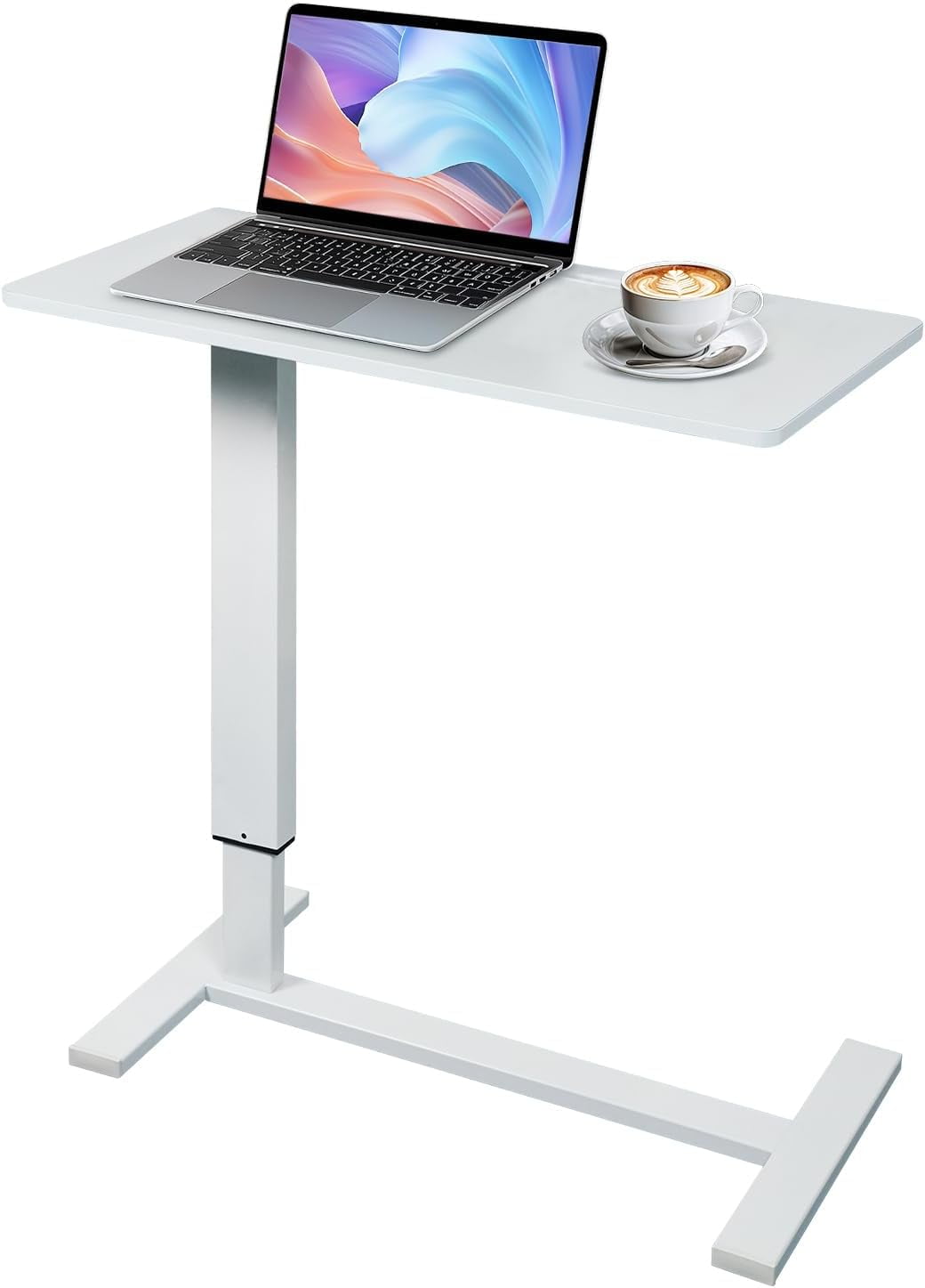 Mobile Standing Desk with Height Adjustable, Movable Standing Computer ...