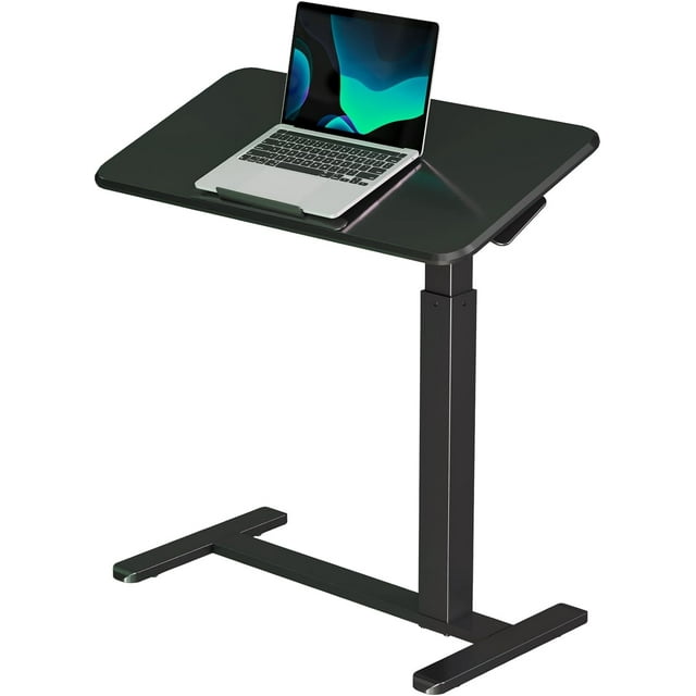 Mobile Standing Desk, Height Adjustable Rolling Laptop Desk, 90 ...