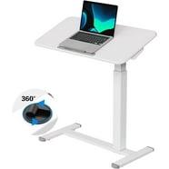 VIVO Black 20 inch Adjustable Height Swivel Laptop Desk, Ergonomic ...