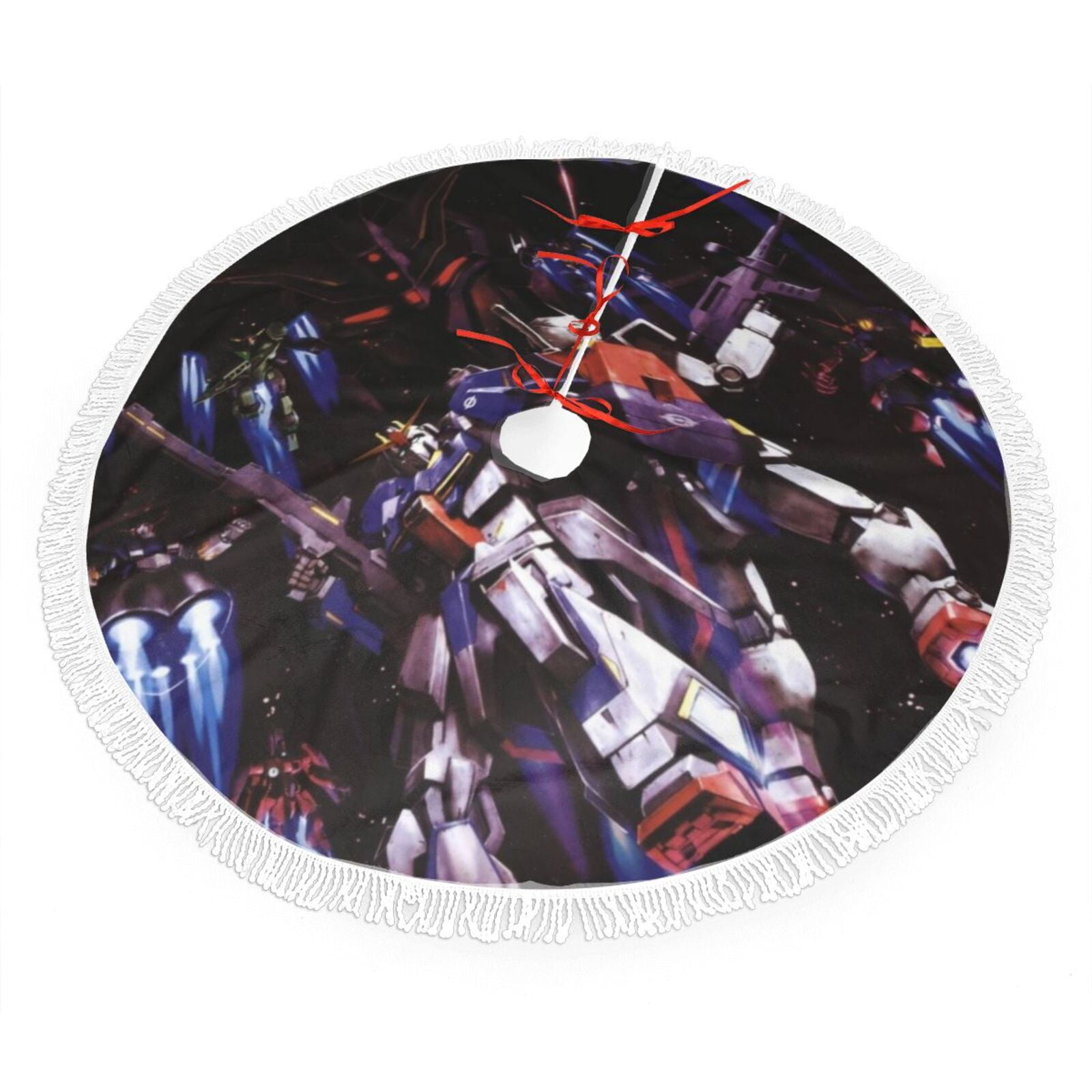 Mobile Suit Gundam Christmas Tree Skirt, Xmas Tree Skirts Mat 30" for ...