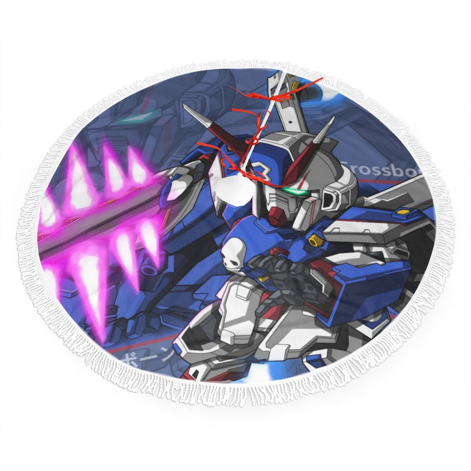 Mobile Suit Gundam Christmas Tree Skirt, Xmas Tree Skirts Mat 30" for ...