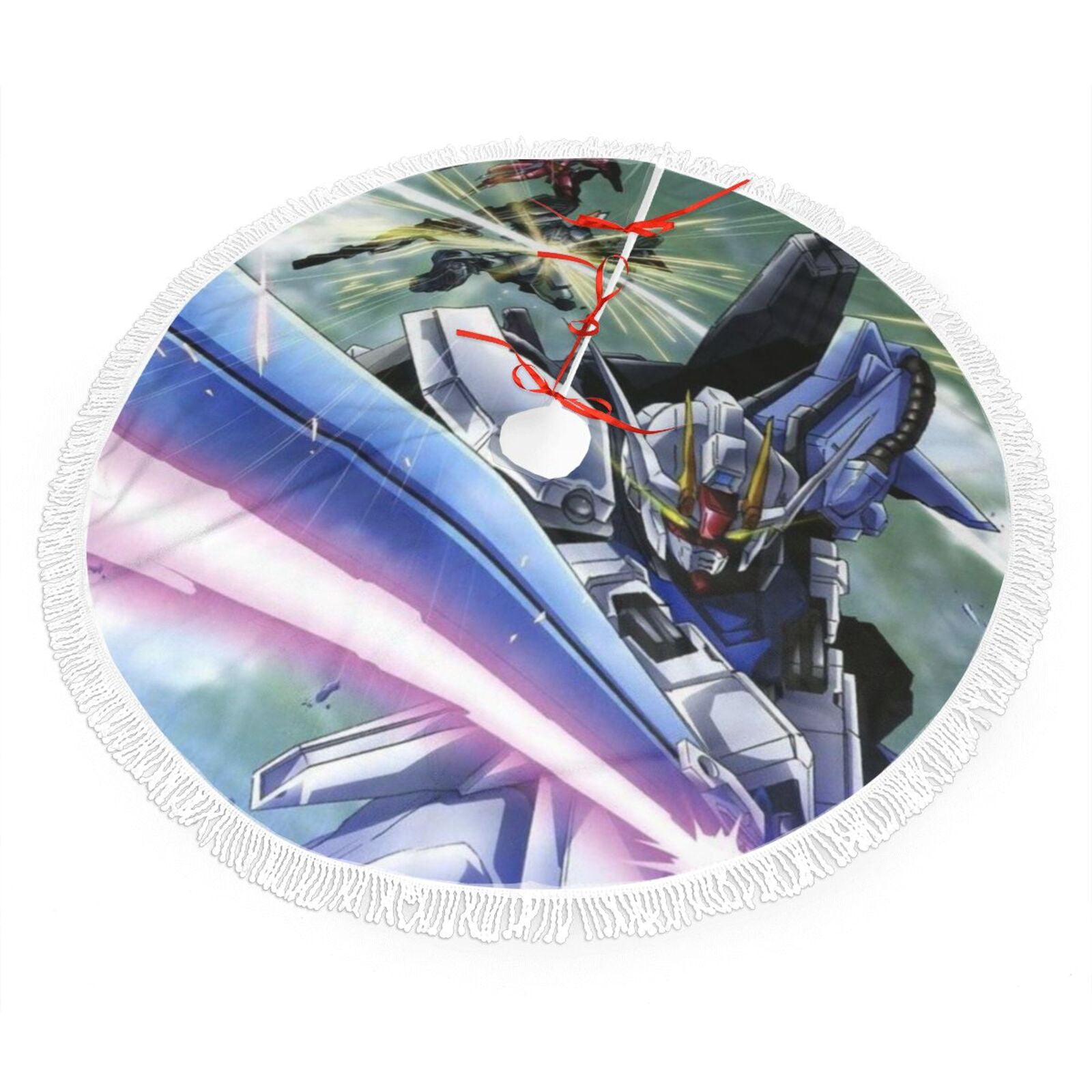 Mobile Suit Gundam Christmas Tree Skirt, Xmas Tree Skirts Mat 30" for ...