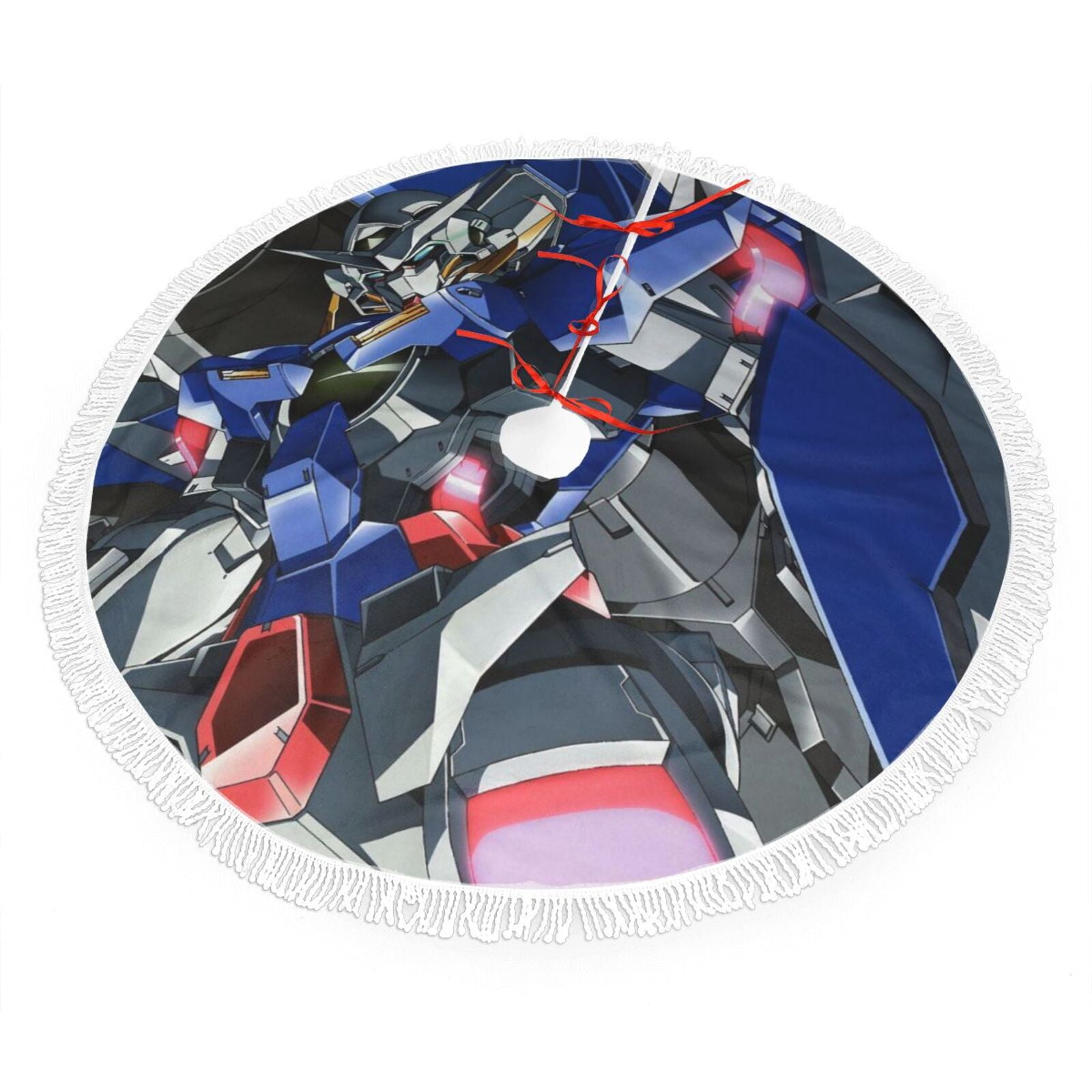 Mobile Suit Gundam Christmas Tree Skirt, Xmas Tree Skirts Mat 48" for ...