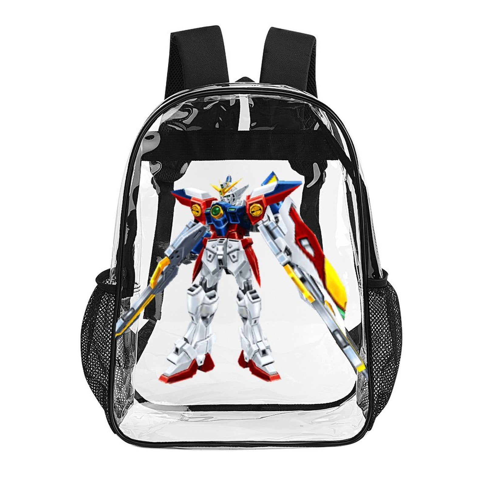 Mobile Suit Gundam Clear Backpack Heavy Duty Transparent Backpack See ...