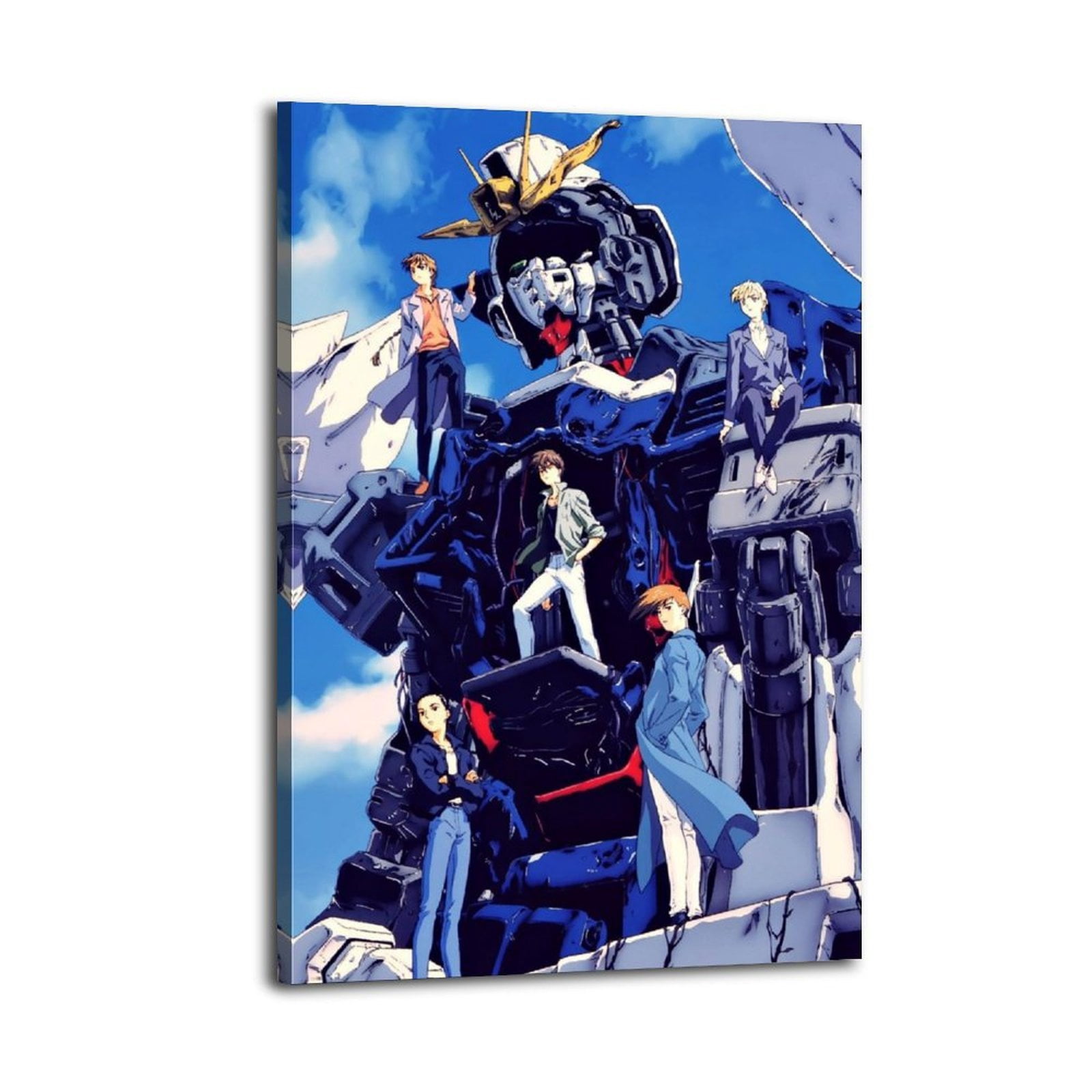 Mobile Suit Gundam Wing Poster Wall Art Decoration Painting Living Room ...