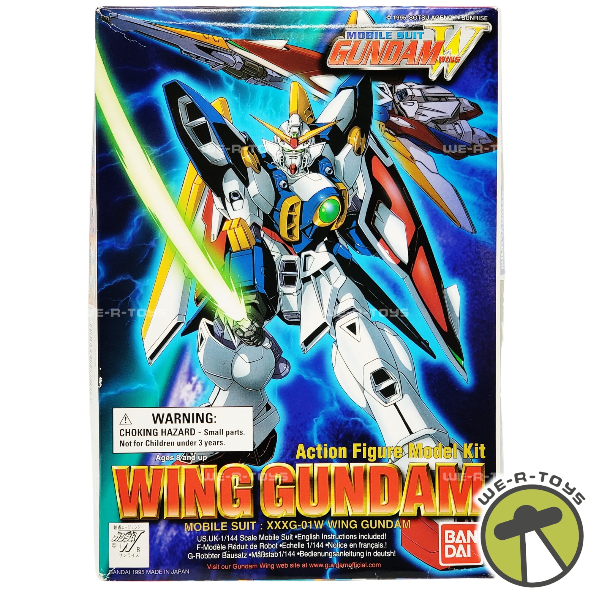 Mobile Suit XXXG-01W Wing Gundam Action Figure Model Kit 1995 No. 3501 ...