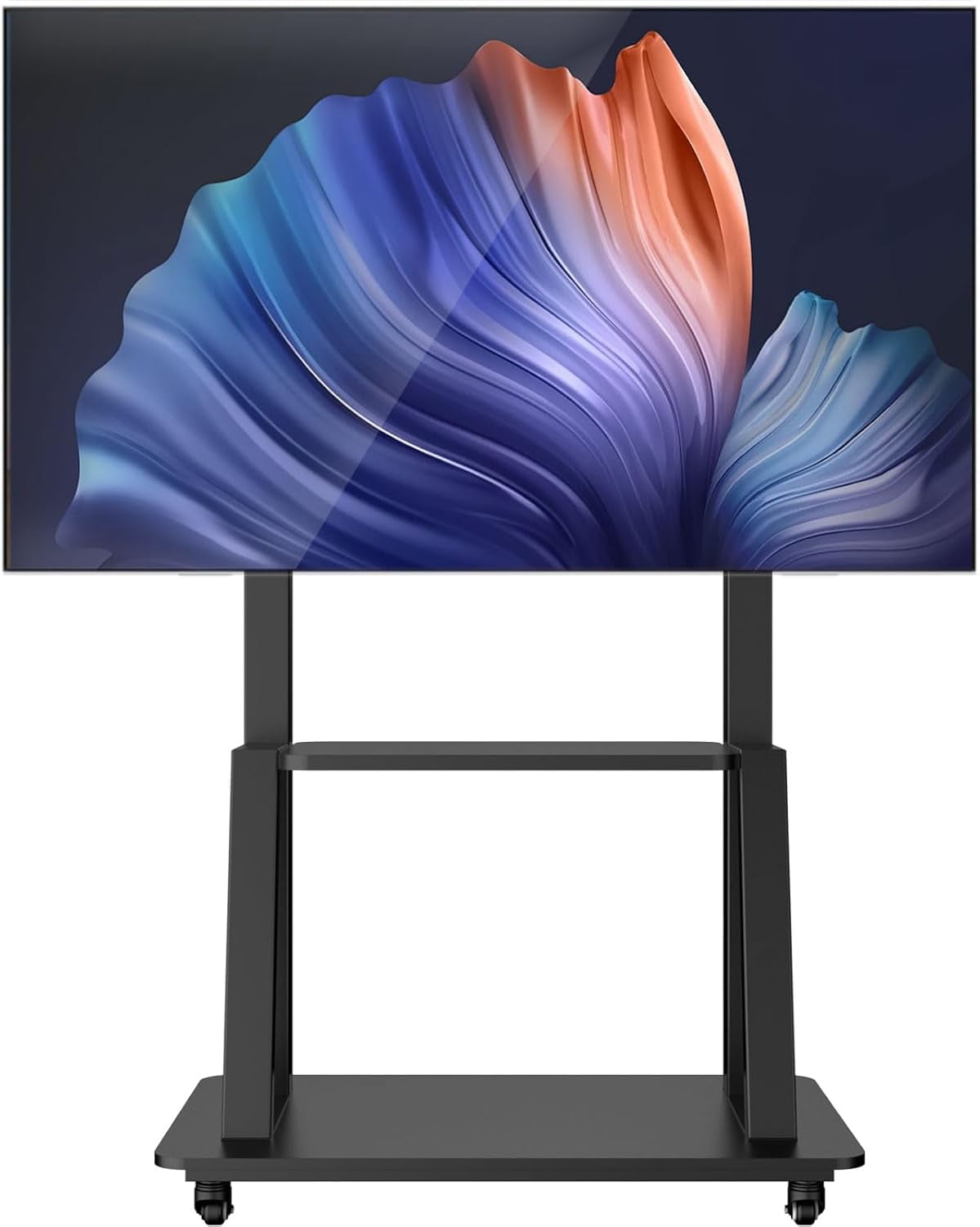 Mobile TV Cart for 32-75 inch LCD LED 4K Flat Curved TVs, 50 55 60 65 ...