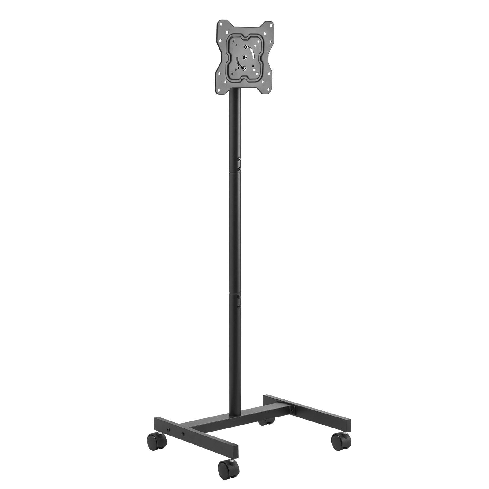 Mobile TV Cart with Wheels for 17-55 " Screens,Adjustable Rolling Stand ...