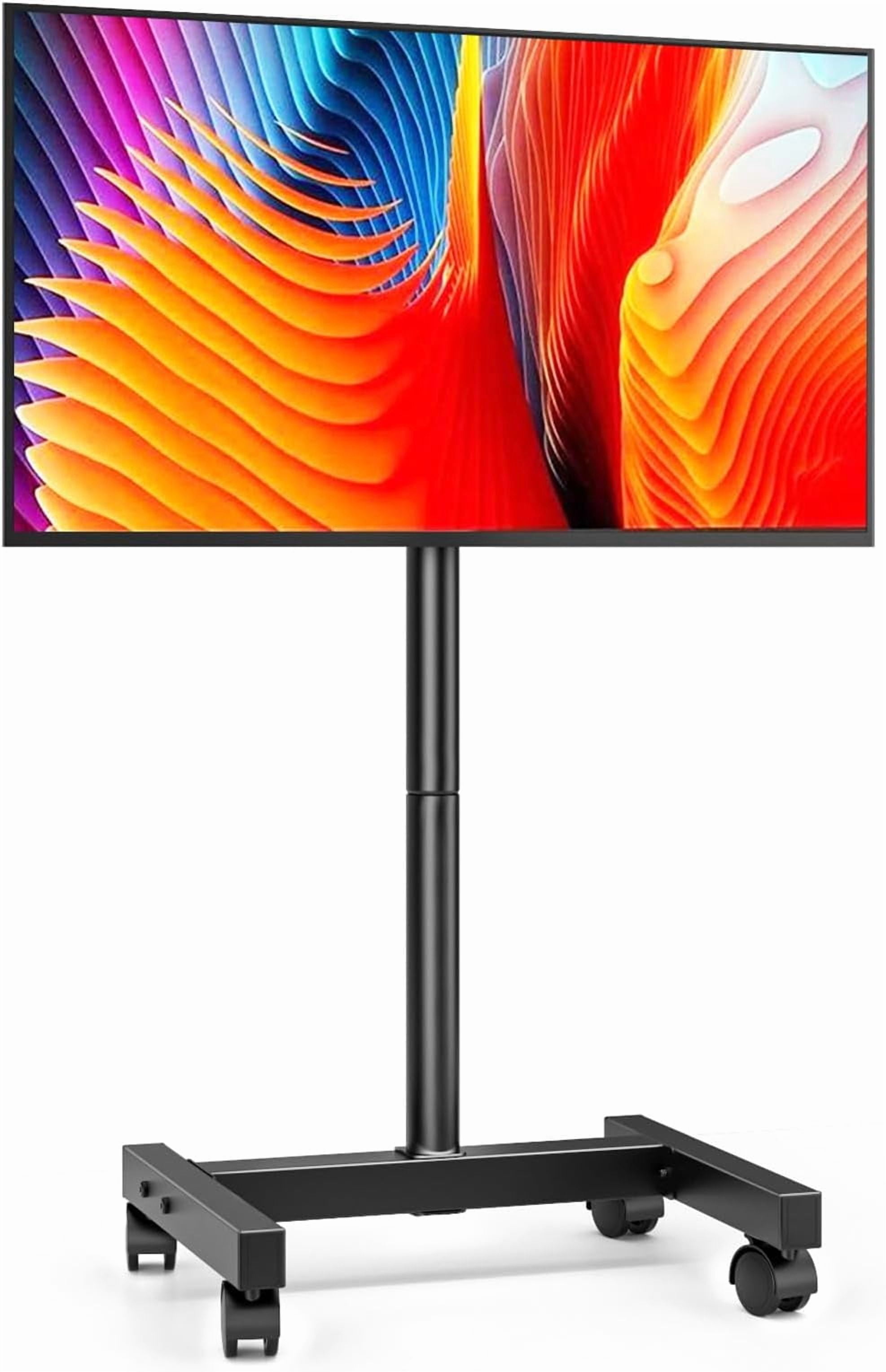 Mobile TV Floor Stand for 13-50 inch LCD Flat/Curved Panel Screen TVs ...
