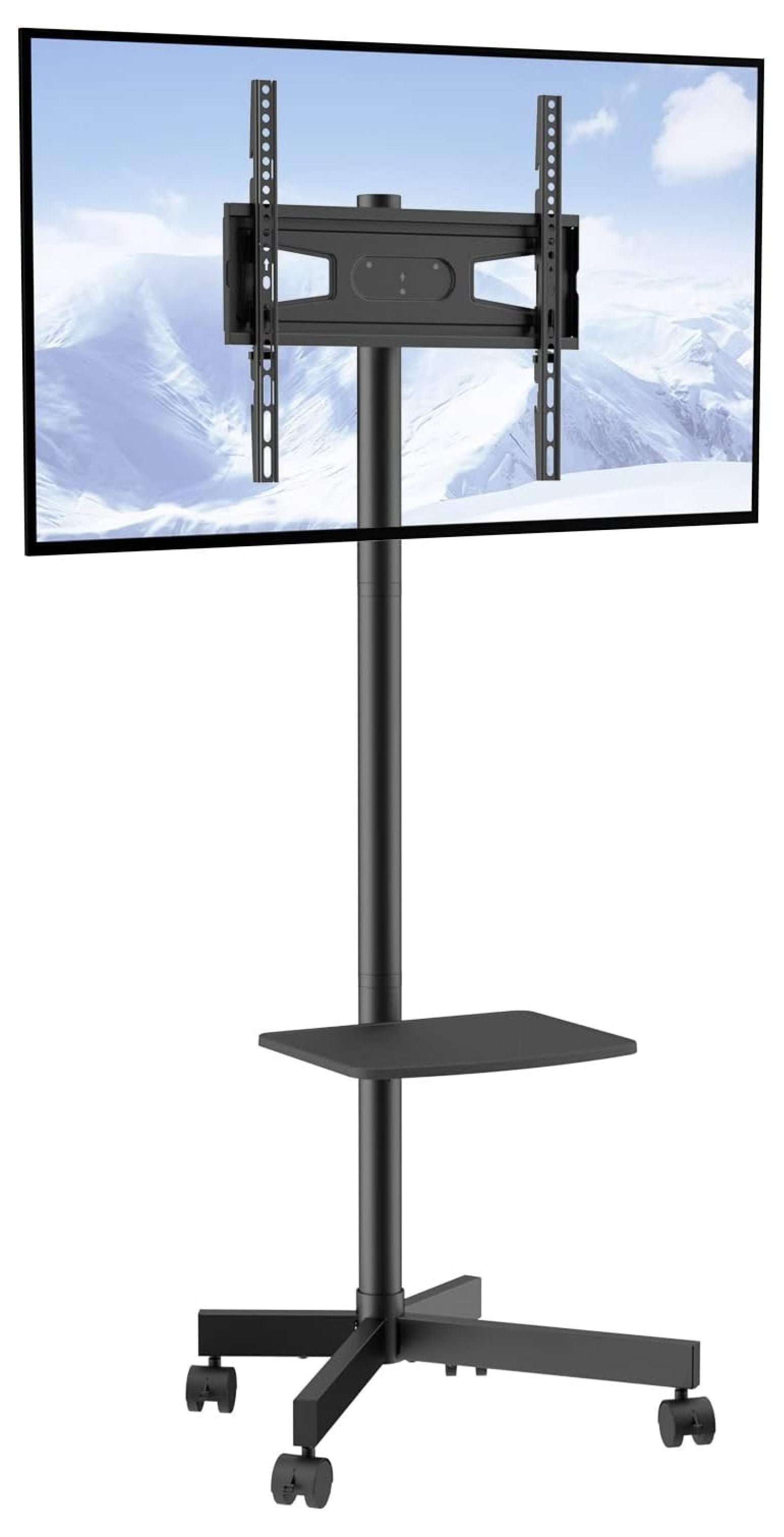 Mobile TV Stand for 23-60 inch TVs Screen Holds up to 88lb, Height ...
