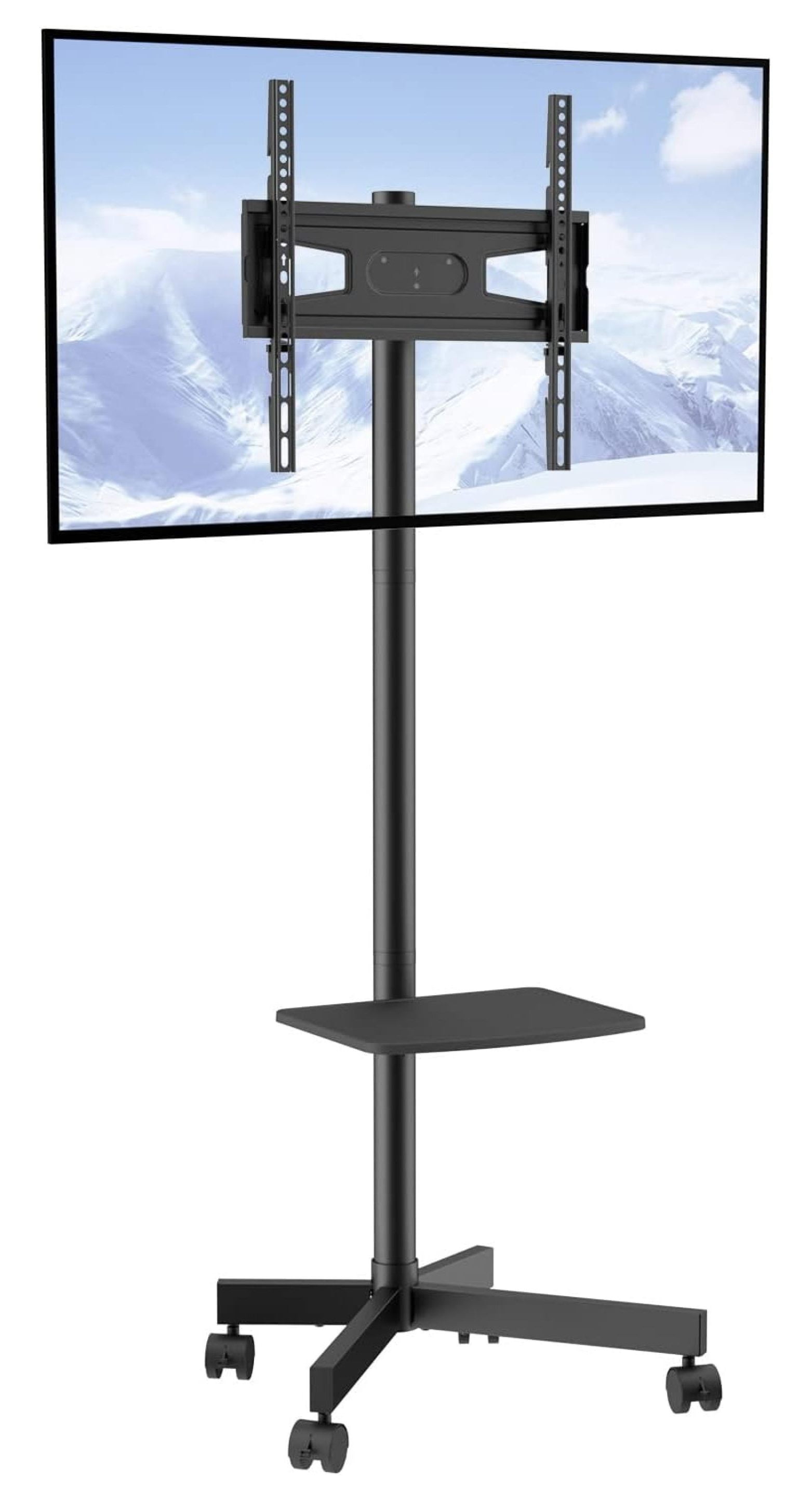 Mobile TV Stand for 23-60 inch TVs Screen Holds up to 88lb, Height ...
