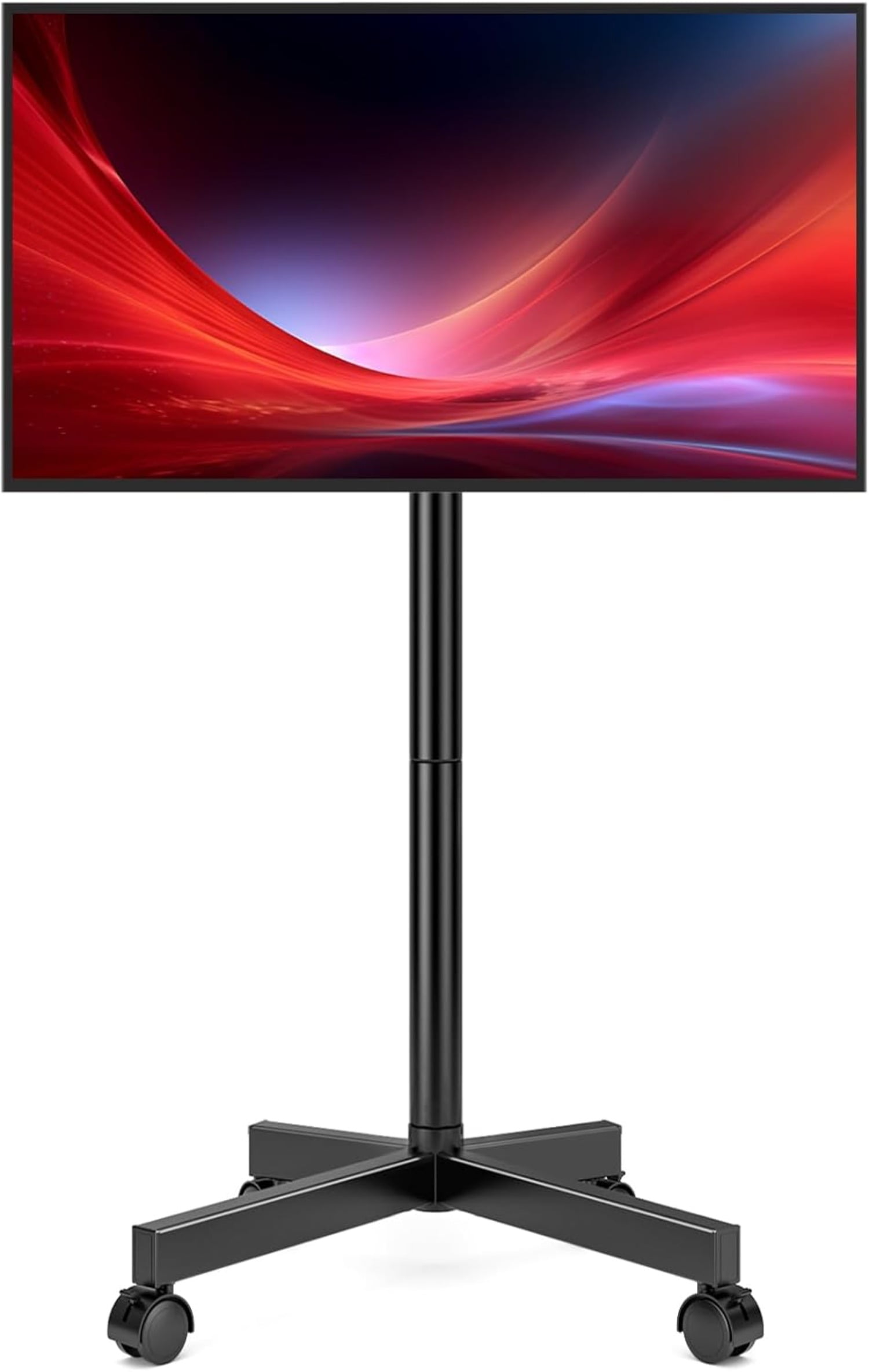 Mobile TV Stand for 23-60 Inch LCD LED Flat/Curved Screen TVs, TV Cart ...