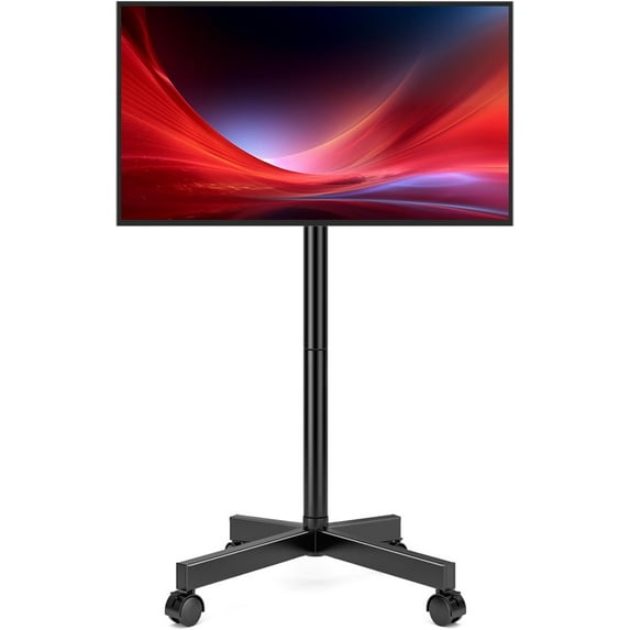 Mobile TV Stand for 23-60 Inch LCD LED Flat/Curved Screen TVs, TV Cart ...