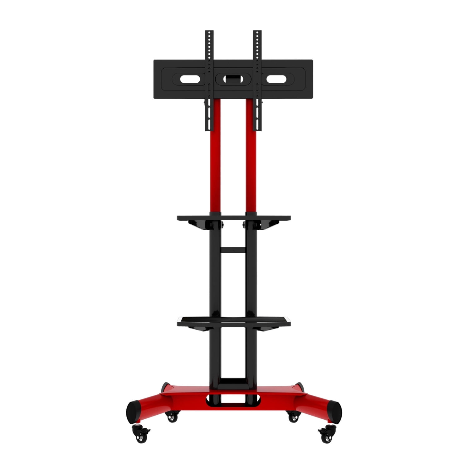 Mobile TV Stand for 32 to 80 inch TVs up to 110 lbs, 12° Tilt Heavy ...