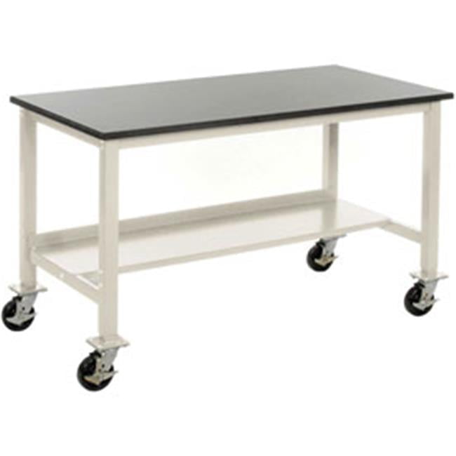 Mobile Workbench - Stainless Steel - Tan - Walmart.com