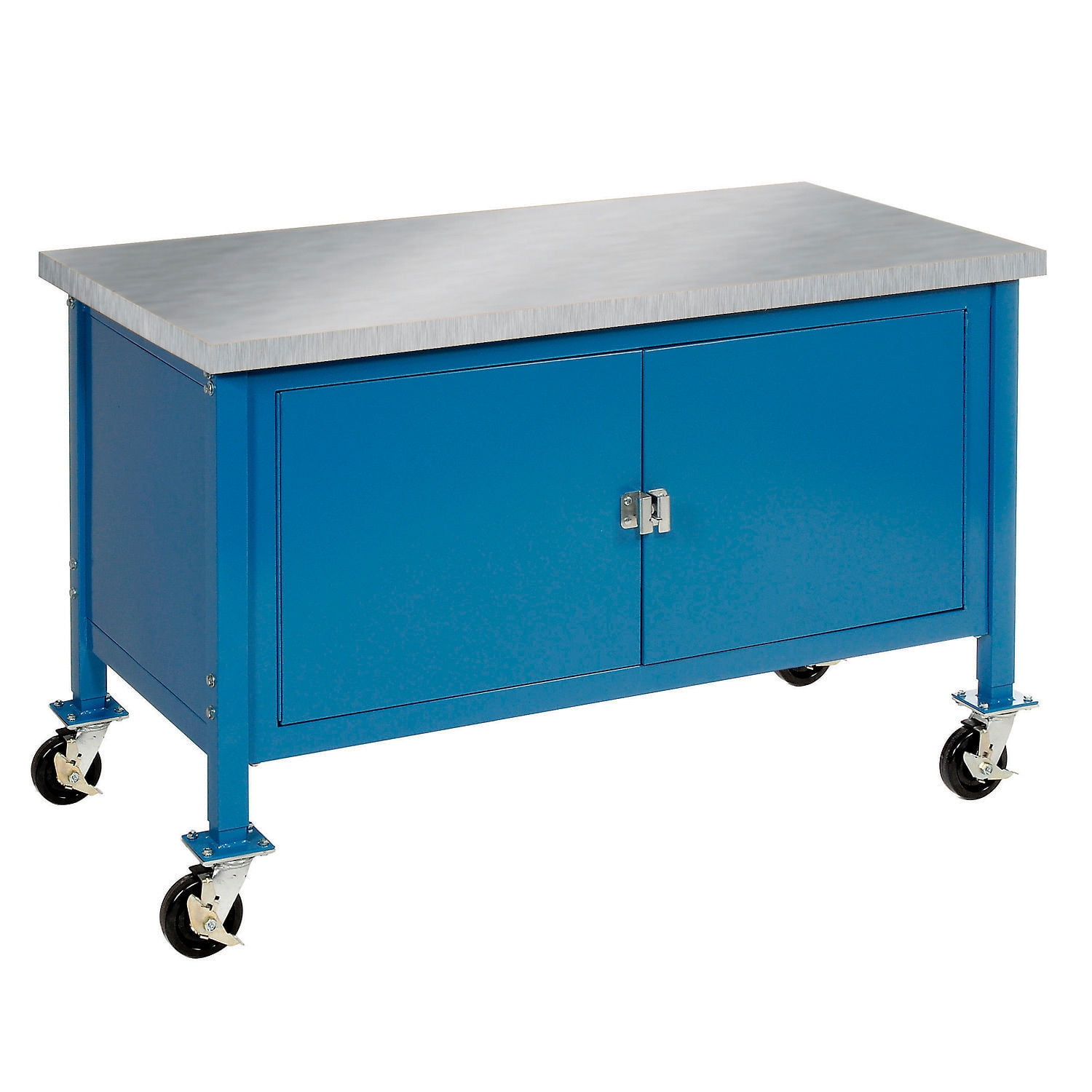 Save $535 • Mobile Workbench with Security Cabinet, Stainless Steel ...
