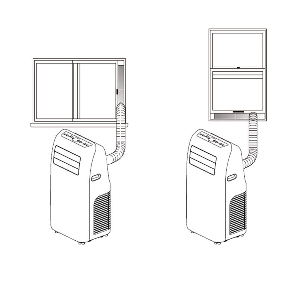 Mobile air conditioner universal adjustable window sealing plate splint ... Mobile air conditioner universal adjustable window sealing plate splint ...