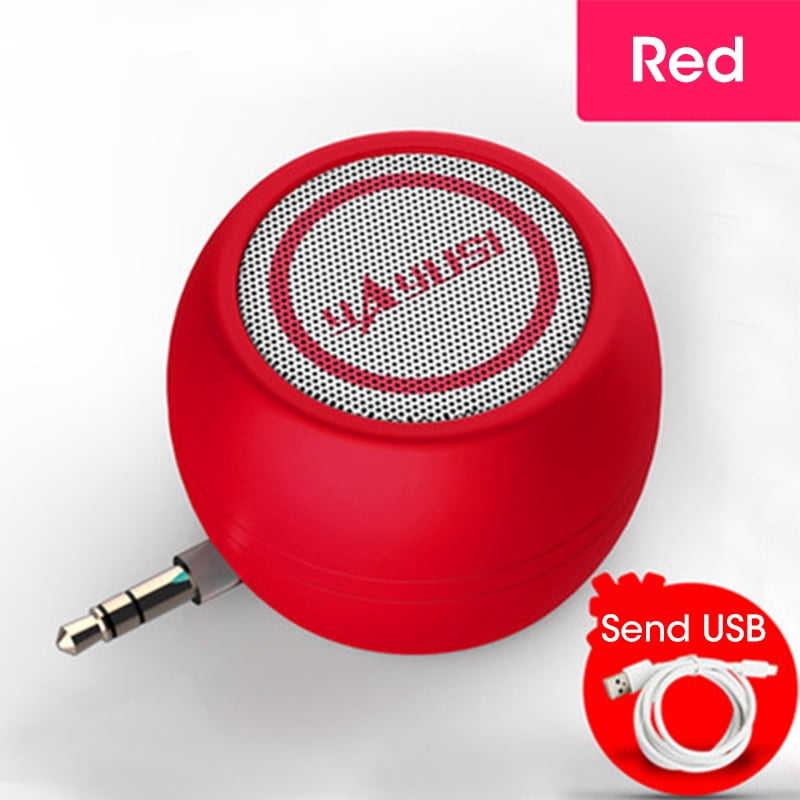 Mobile phone audio mini speaker in-line subwoofer external speaker ...