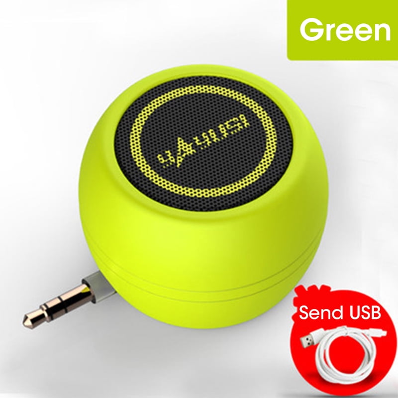 Mobile phone audio mini speaker in-line subwoofer external speaker ...