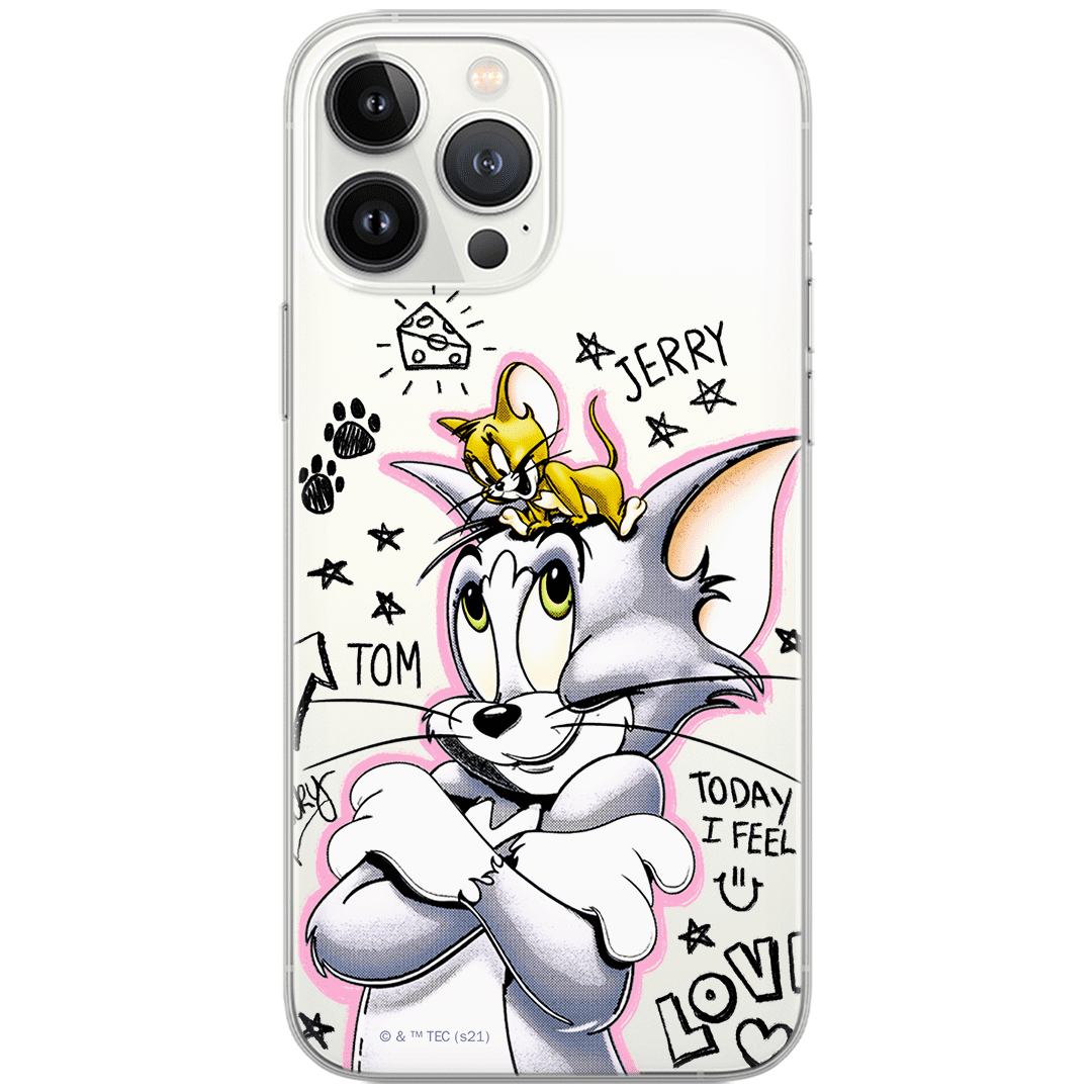 Mobile phone case for SAMSUNG S22 original and officially Licensed Tom & Jerry pattern Tom and ...