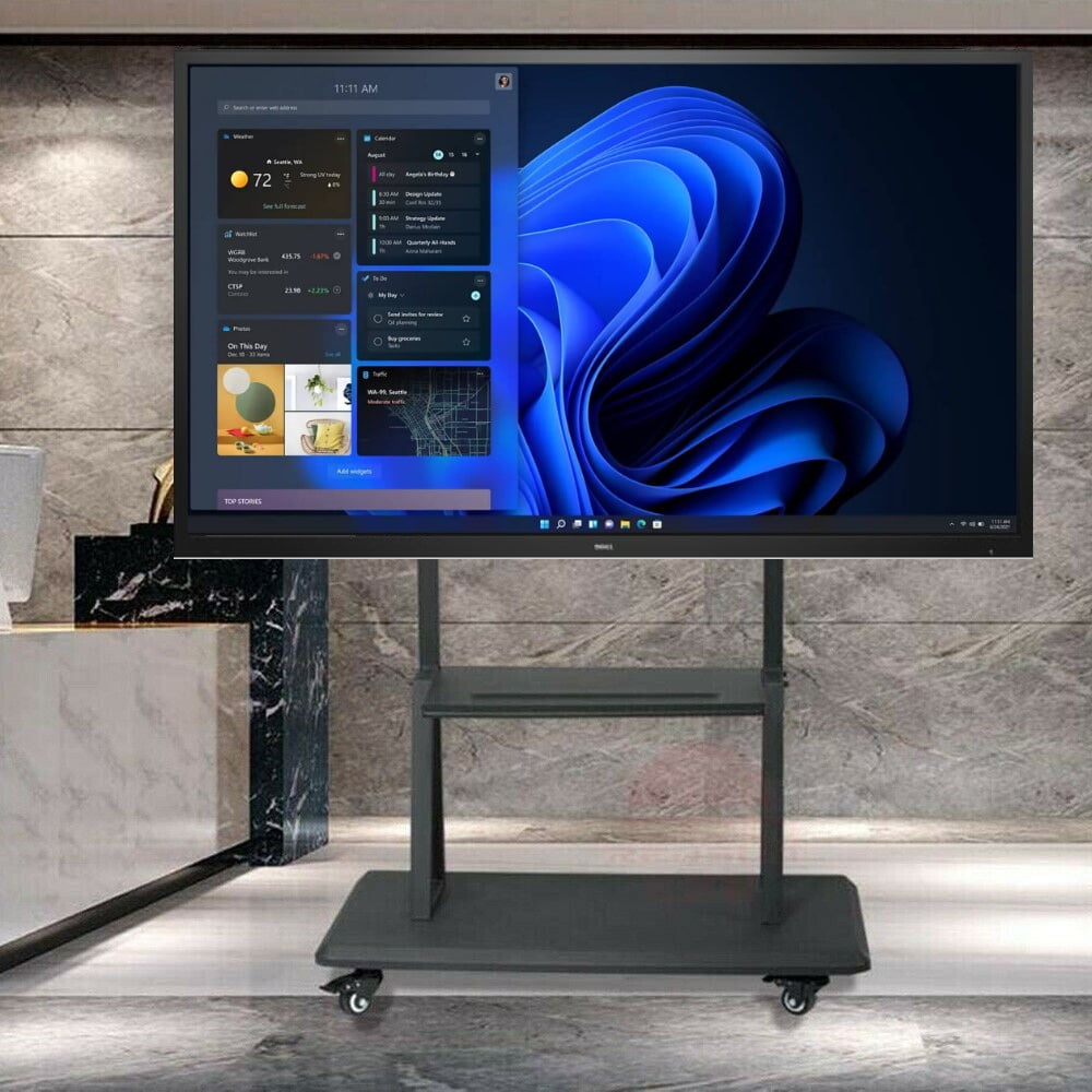 Mobile stand for Smart Board and Interactive Whiteboard - Walmart.com