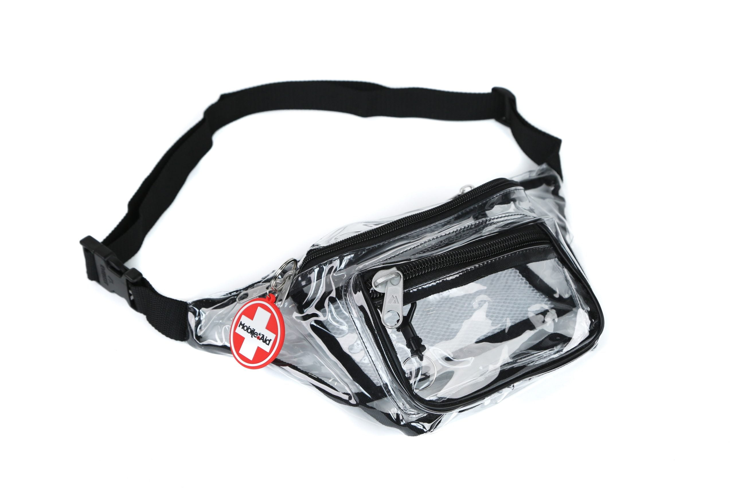 MobileAid® Clear-View™ First Aid Belt Bag [Load-Your-Own] (empty ...
