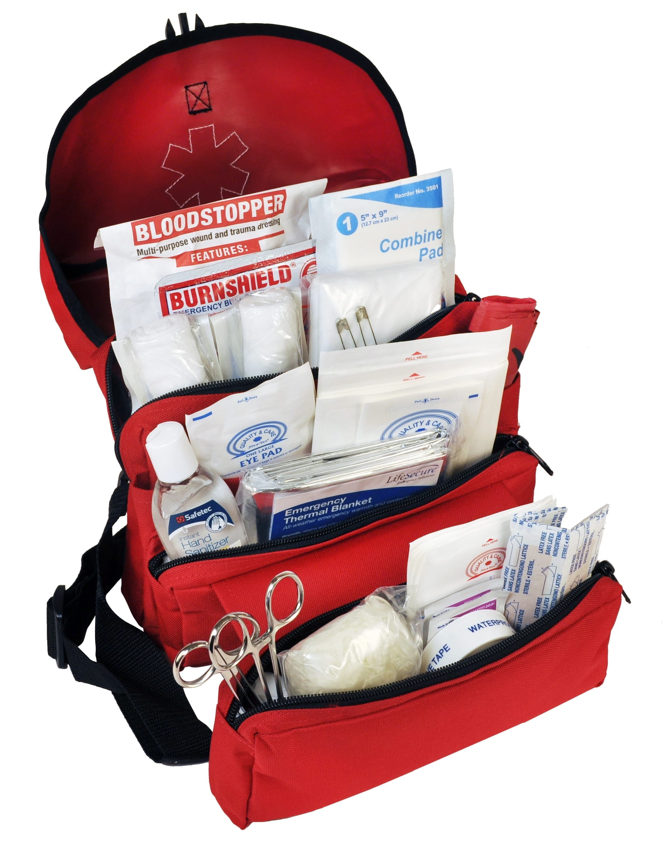MobileAid® Grab-N-Go Trauma First Aid Field Kit - Walmart.com