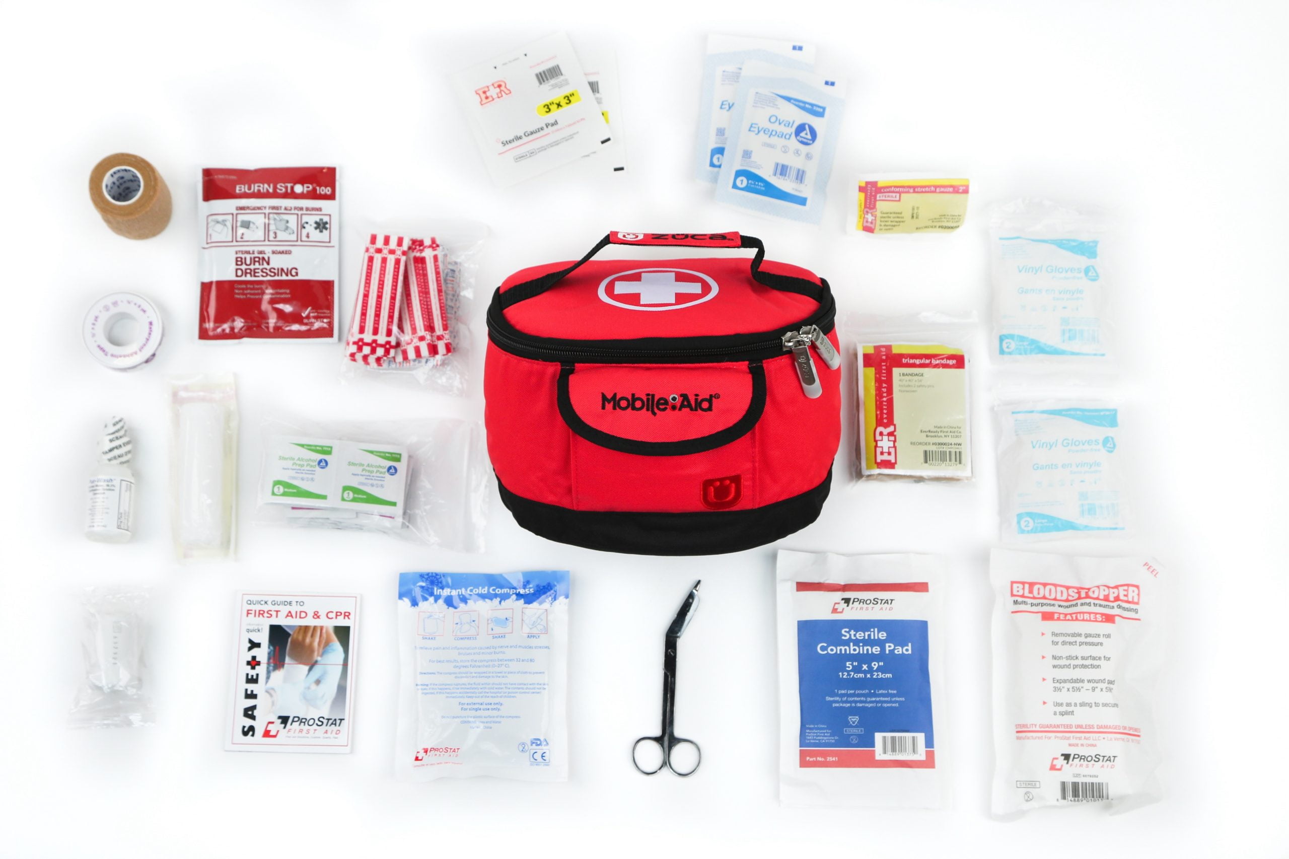 MobileAid® Tag-Along™ Trauma First Aid Kit - Walmart.com