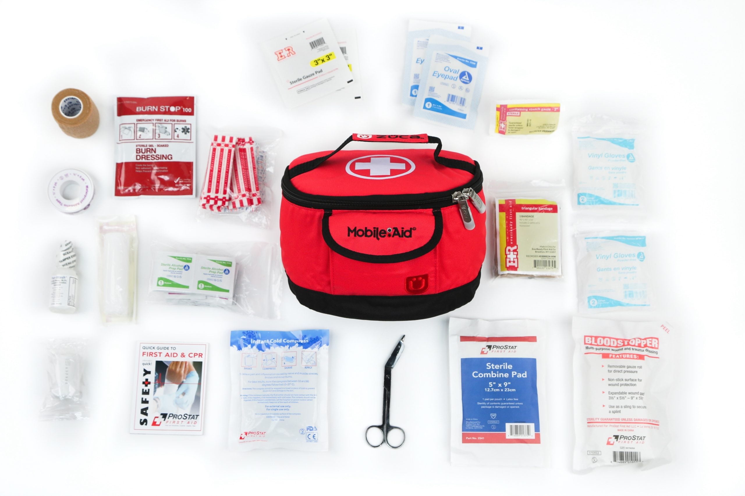 MobileAid® Tag-Along™ Trauma First Aid Kit - Walmart.com