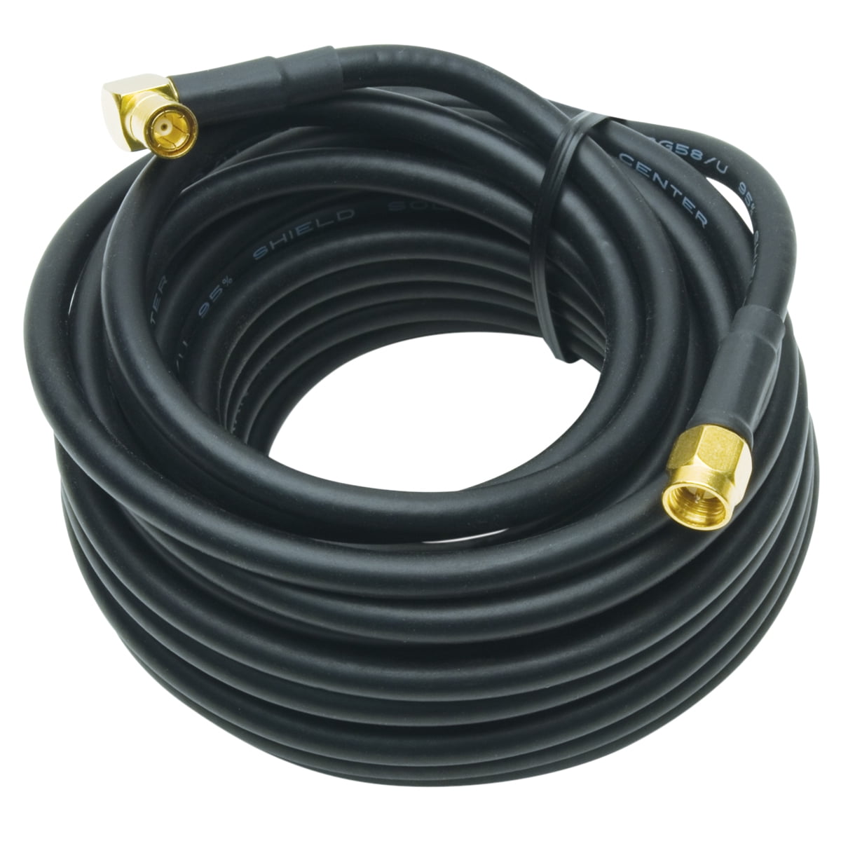 MobileSpec 21 Foot Satellite Radio Antenna Cable with Gold Plated ...